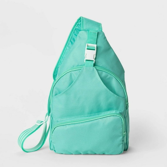 Sun Squad | Bags | New Sun Squadteal Sling Backpack | Poshmark